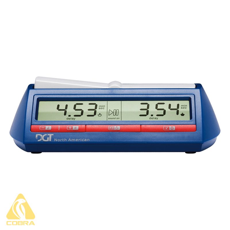 DGT North American Digital Chess Clock | Cobra Sports Sdn Bhd