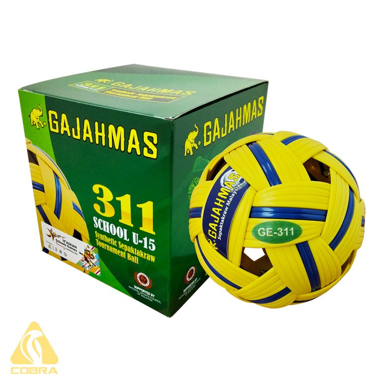 Gajah Emas GE-311 Takraw Ball | Cobra Sports Sdn Bhd