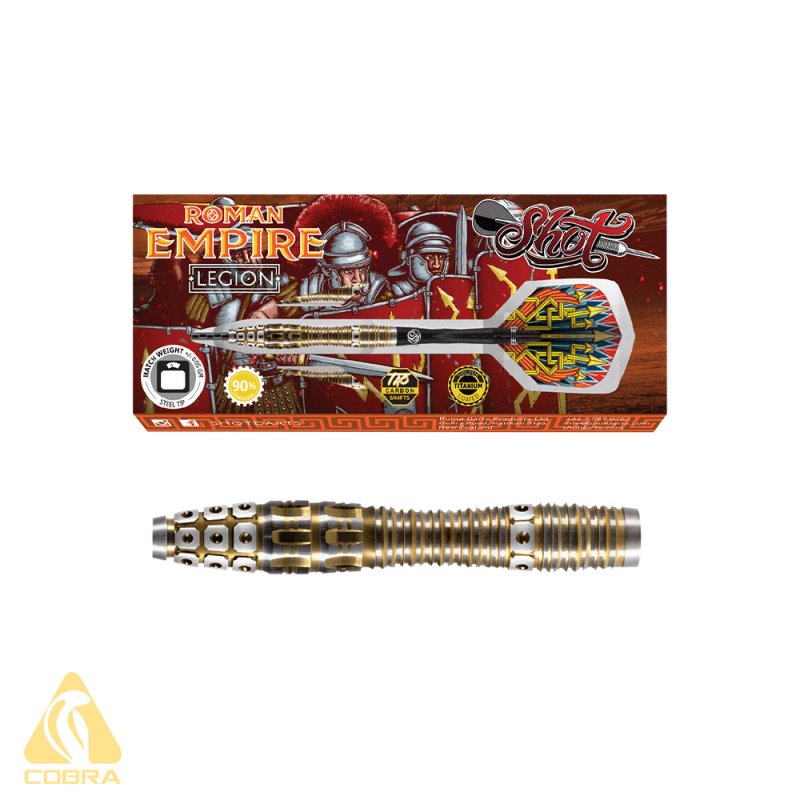 SHOT Roman Empire Legion – Steel Tip Dart | Cobra Sports Sdn Bhd
