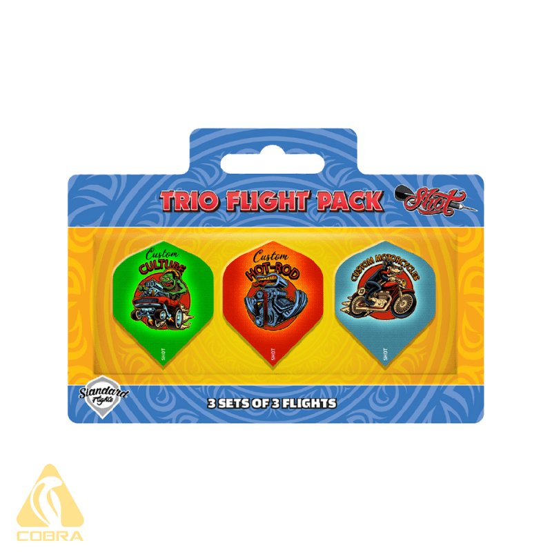 SHOT Trio Flight Pack – Dart Accessory Kits | Cobra Sports Sdn Bhd
