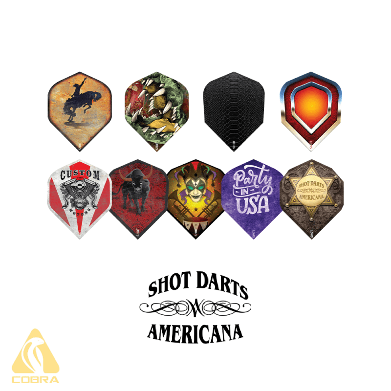 SHOT Americana – Dart Flights | Cobra Sports Sdn Bhd