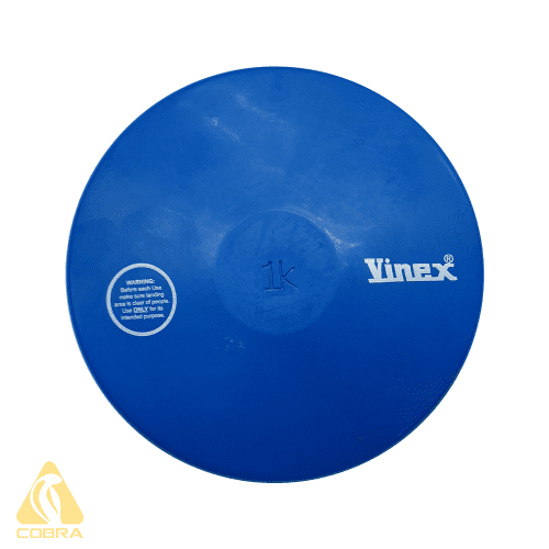 Vinex Rubber Colored Discus – 1kg | Cobra Sports Sdn Bhd