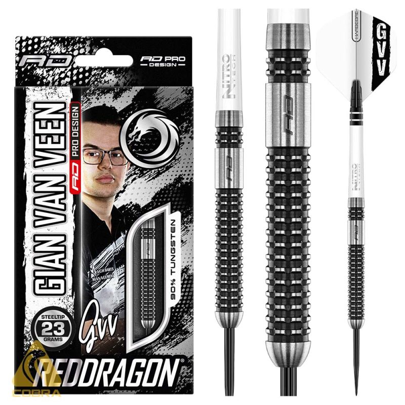 Red Dragon Gian Van Veen SE – Steel Tip Darts | Cobra Sports Sdn Bhd