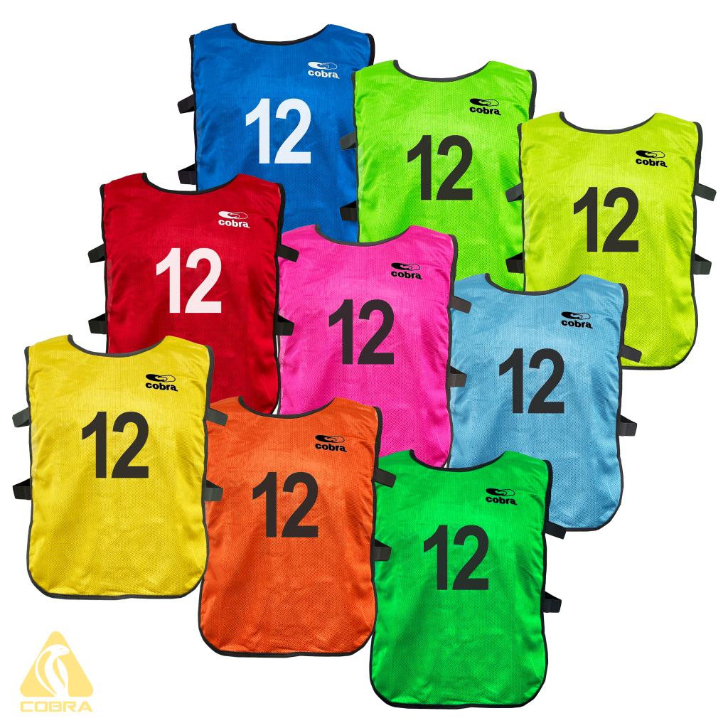 Cobra Training Bibs with Number 1-12 (Senior) | Cobra Sports Sdn Bhd