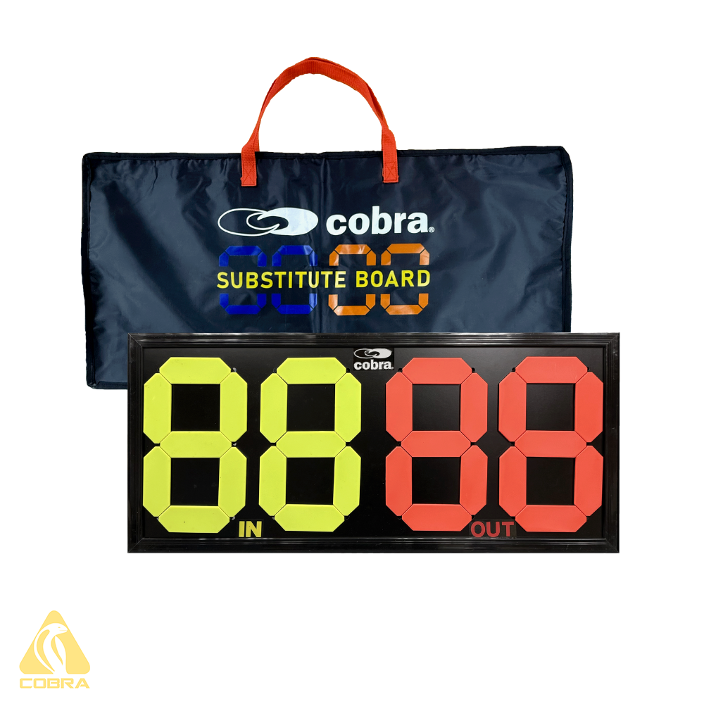 Cobra Player Substitute Number Board with bag (84cm x 38cm) | Cobra ...