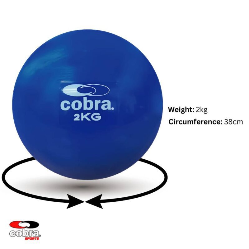 Cobra Soft Practice Shot Put – 2kg | Cobra Sports Sdn Bhd